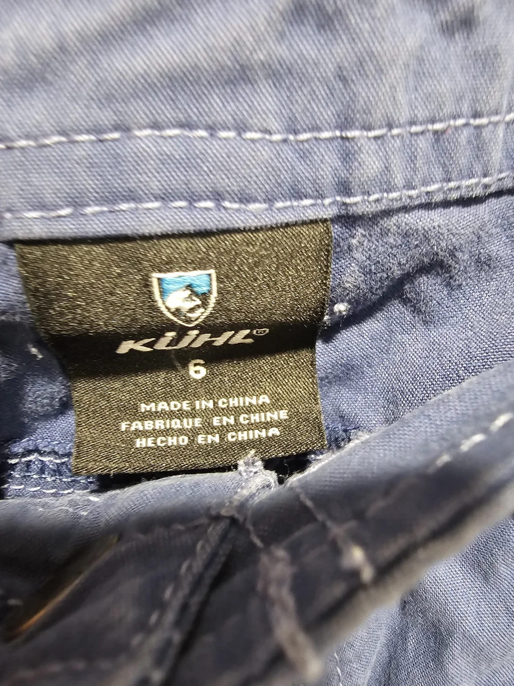 Kuhl | Shorts | Kuhl Womans Blue Cargo Shorts With Multiple Utility ...